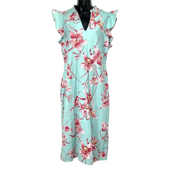 new directions | Dresses | New Direction Tiffany Blue Dress With Pink ...